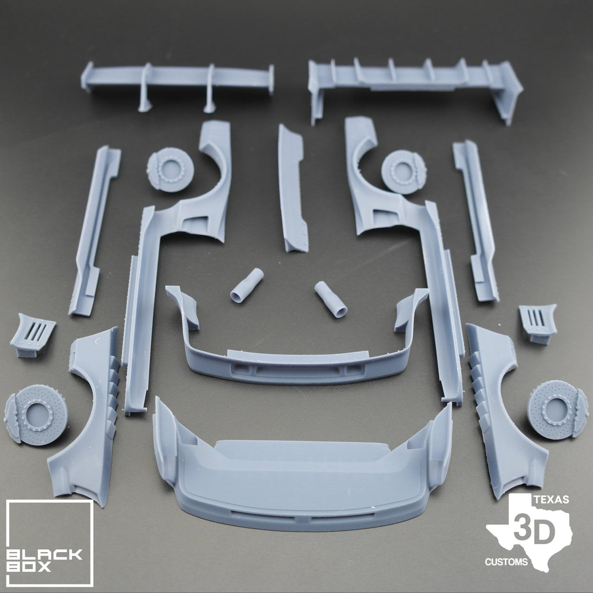 1/24 Revell Fox Body Wide Body Kit – Texas3DCustoms