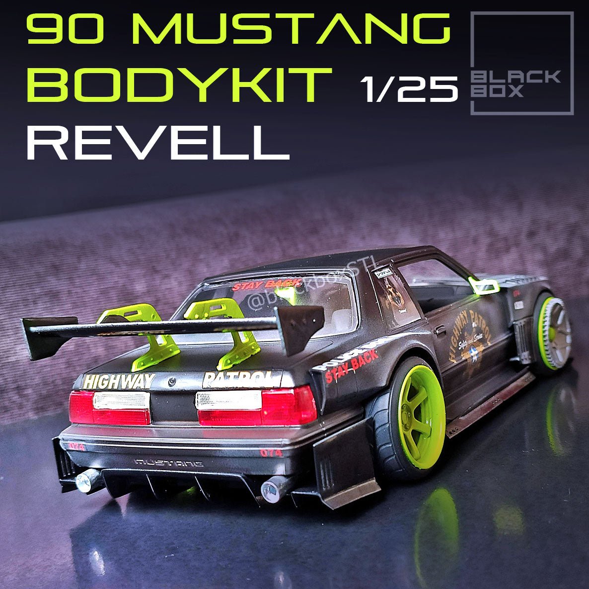 1/24 Revell Fox Body Wide Body Kit – Texas3DCustoms