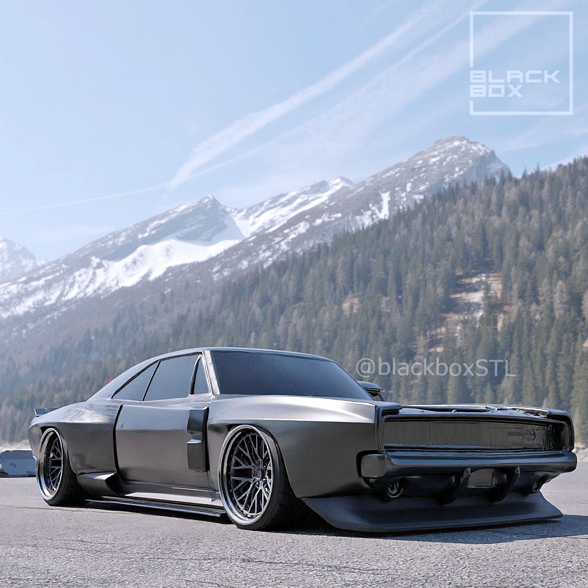 68 Charger Wide Body - Texas3DCustoms