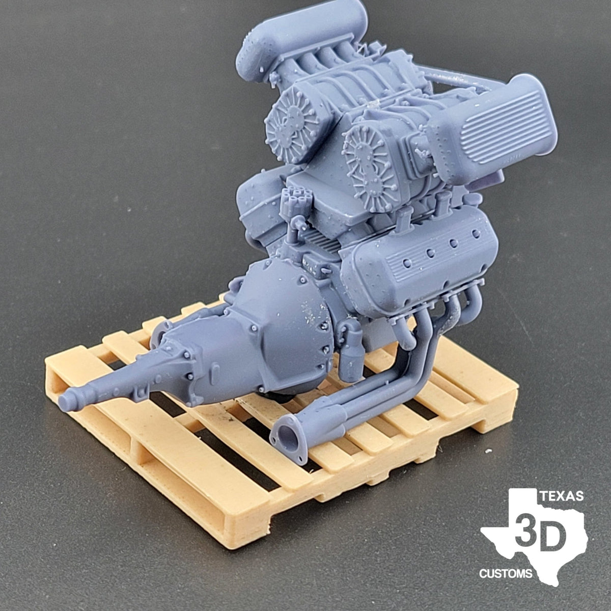 Twin Blower Firepower Hemi - Texas3DCustoms