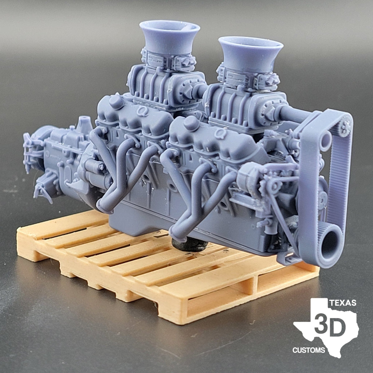 Twin Blower GMC Big Block V12 – Texas3DCustoms