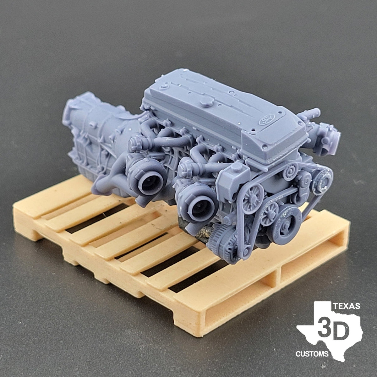 Twin Turbo Ford Barra Inline 6 - Texas3DCustoms