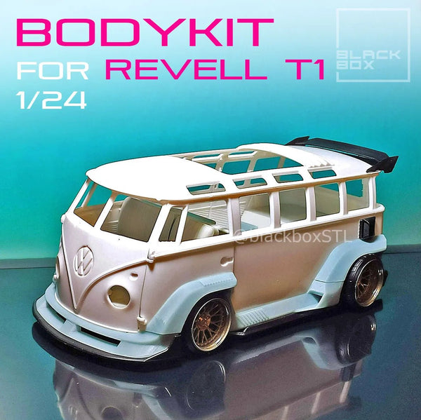 1 24 Revell T1 Bus Body Kit Texas3DCustoms
