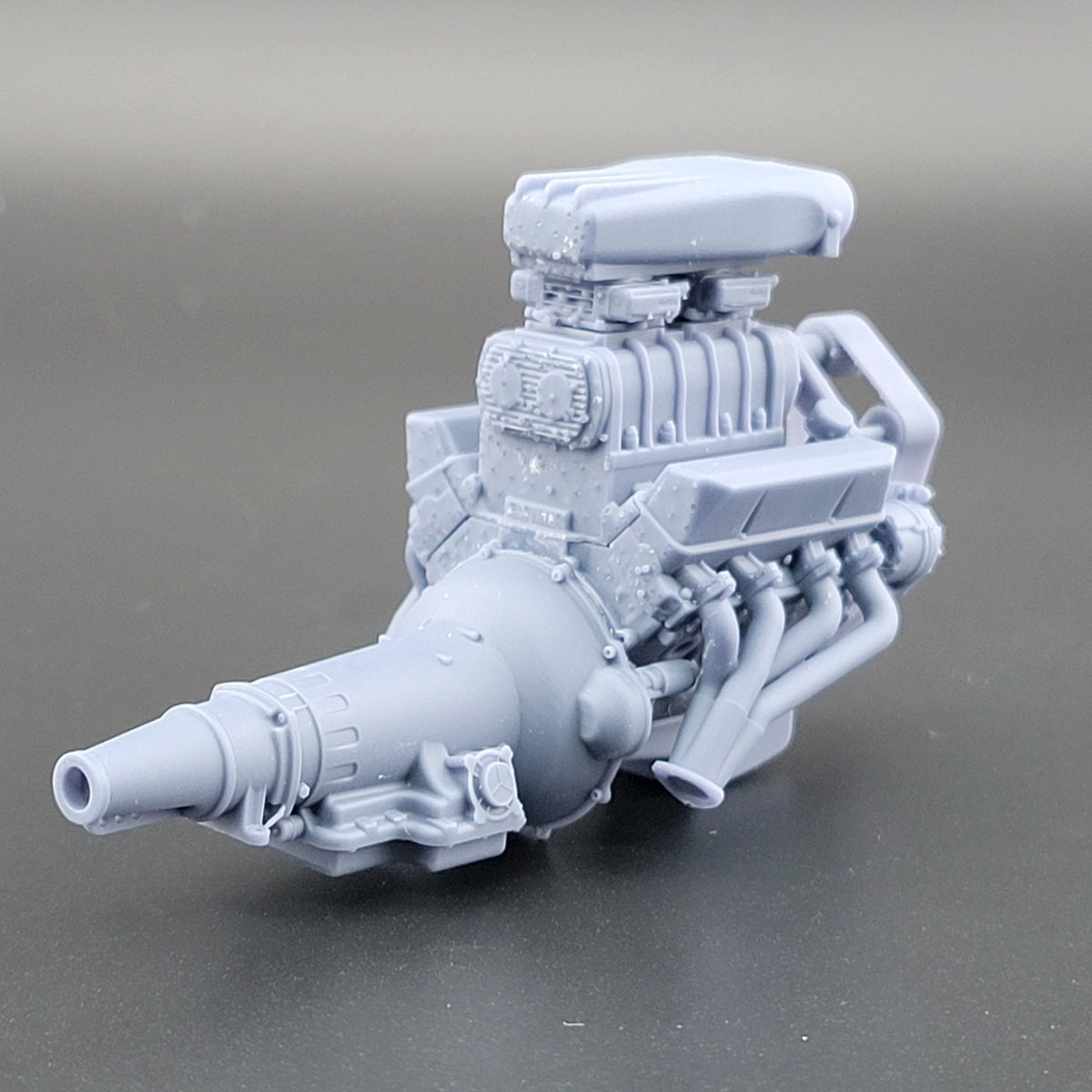 Blown Carbed Ford FE - Texas3DCustoms