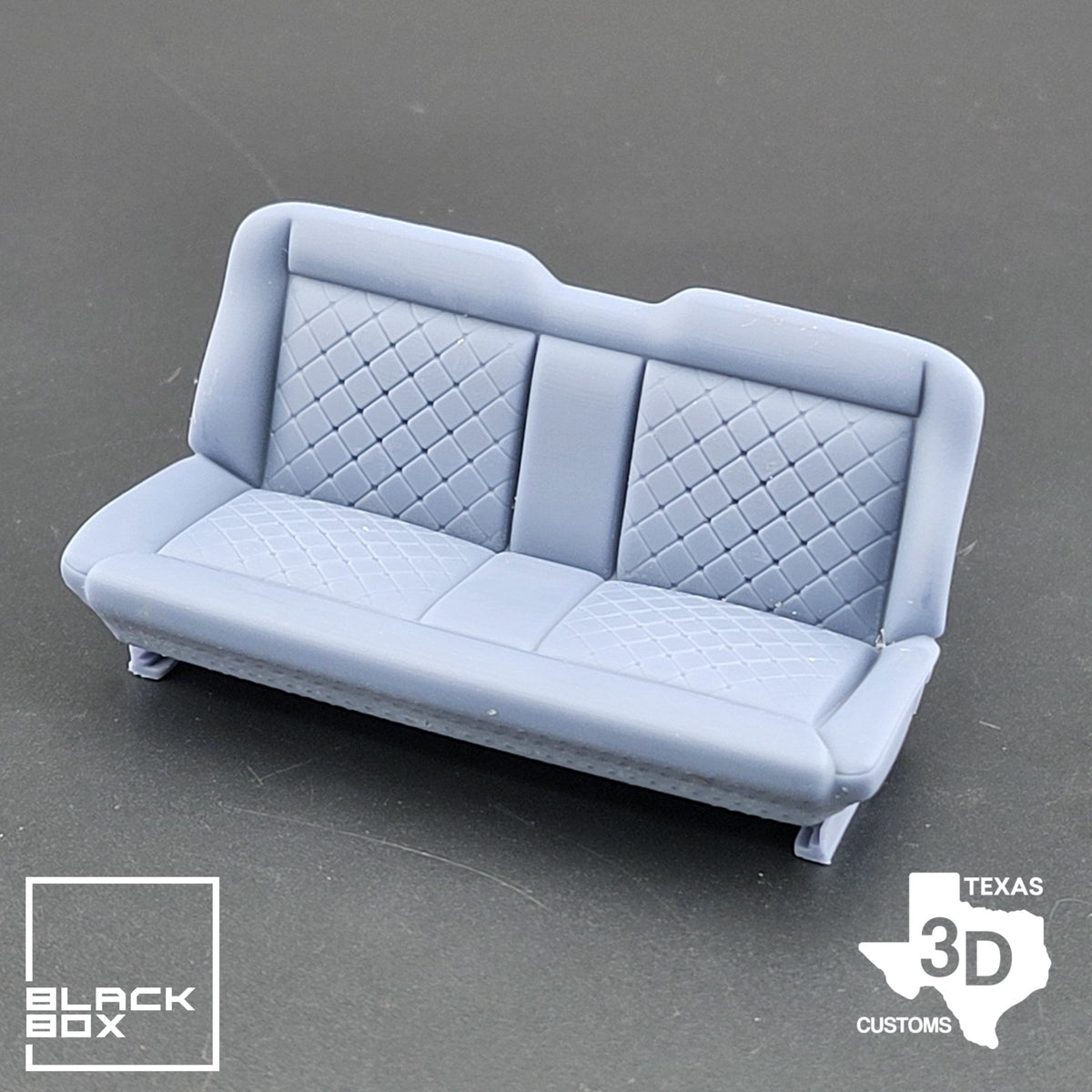 Diamond Patern Bench Seat- Texas3DCustoms