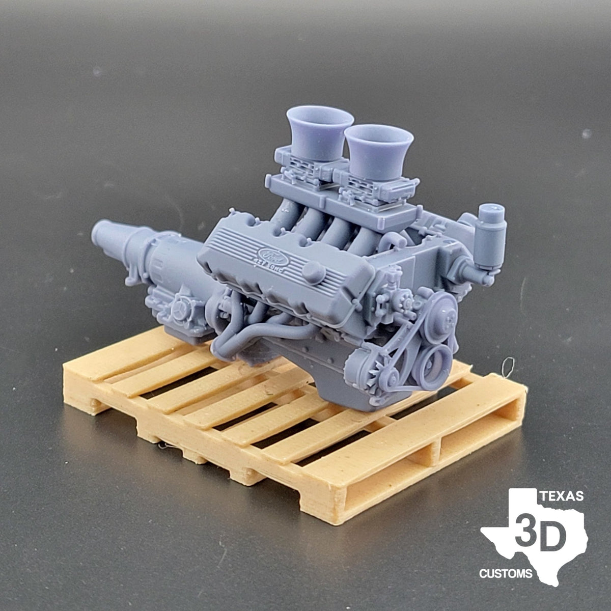 Tunnel Ram Ford 427 SOHC - Texas3DCustoms
