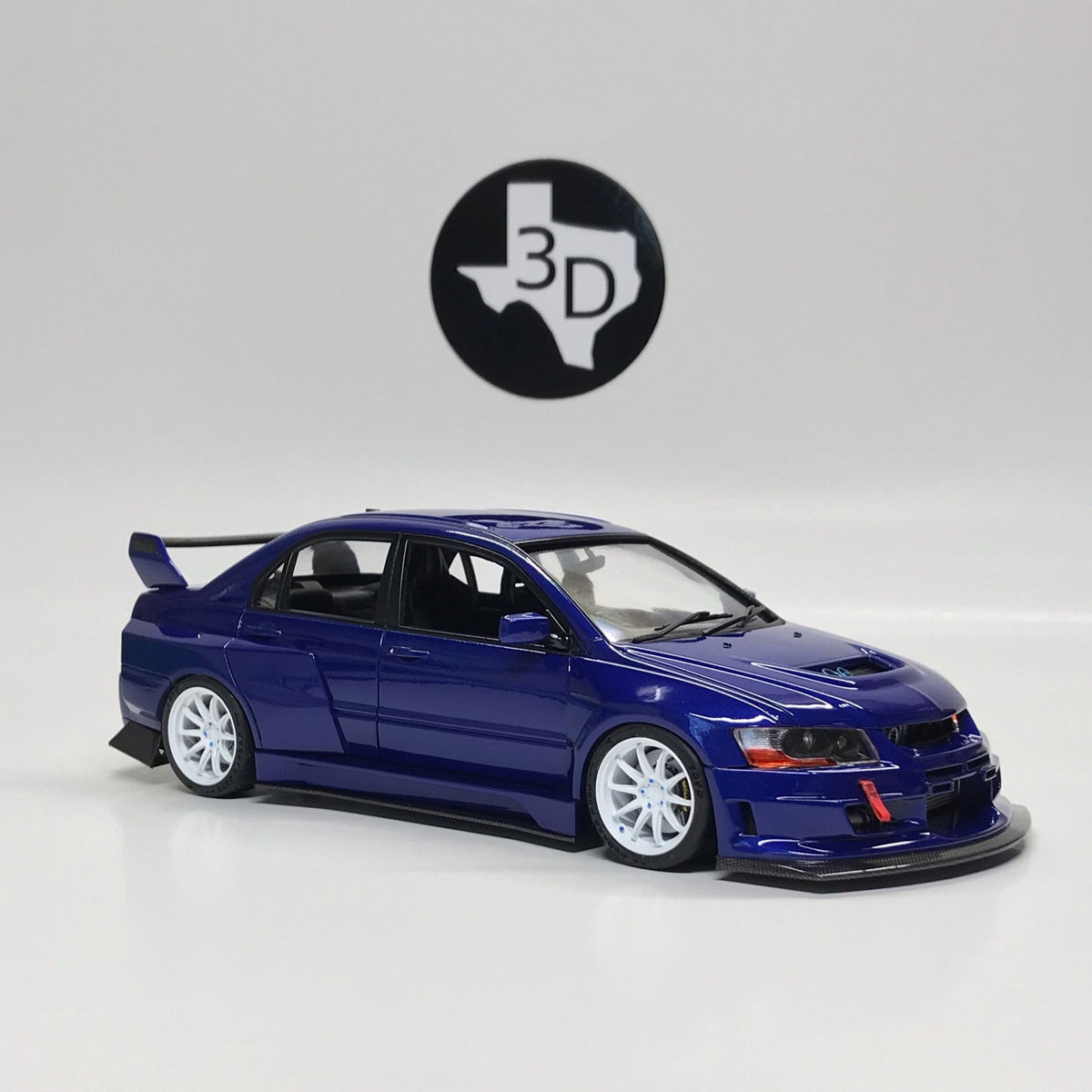 FUJIMI 1/24 MITSUBISHI EVOLUTION IX CUSTOM WIDE BODY KIT - Texas3DCustoms