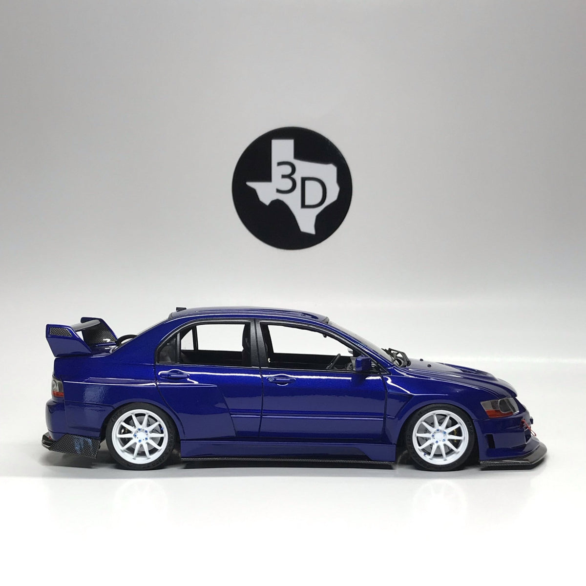 FUJIMI 1/24 MITSUBISHI EVOLUTION IX CUSTOM WIDE BODY KIT - Texas3DCustoms