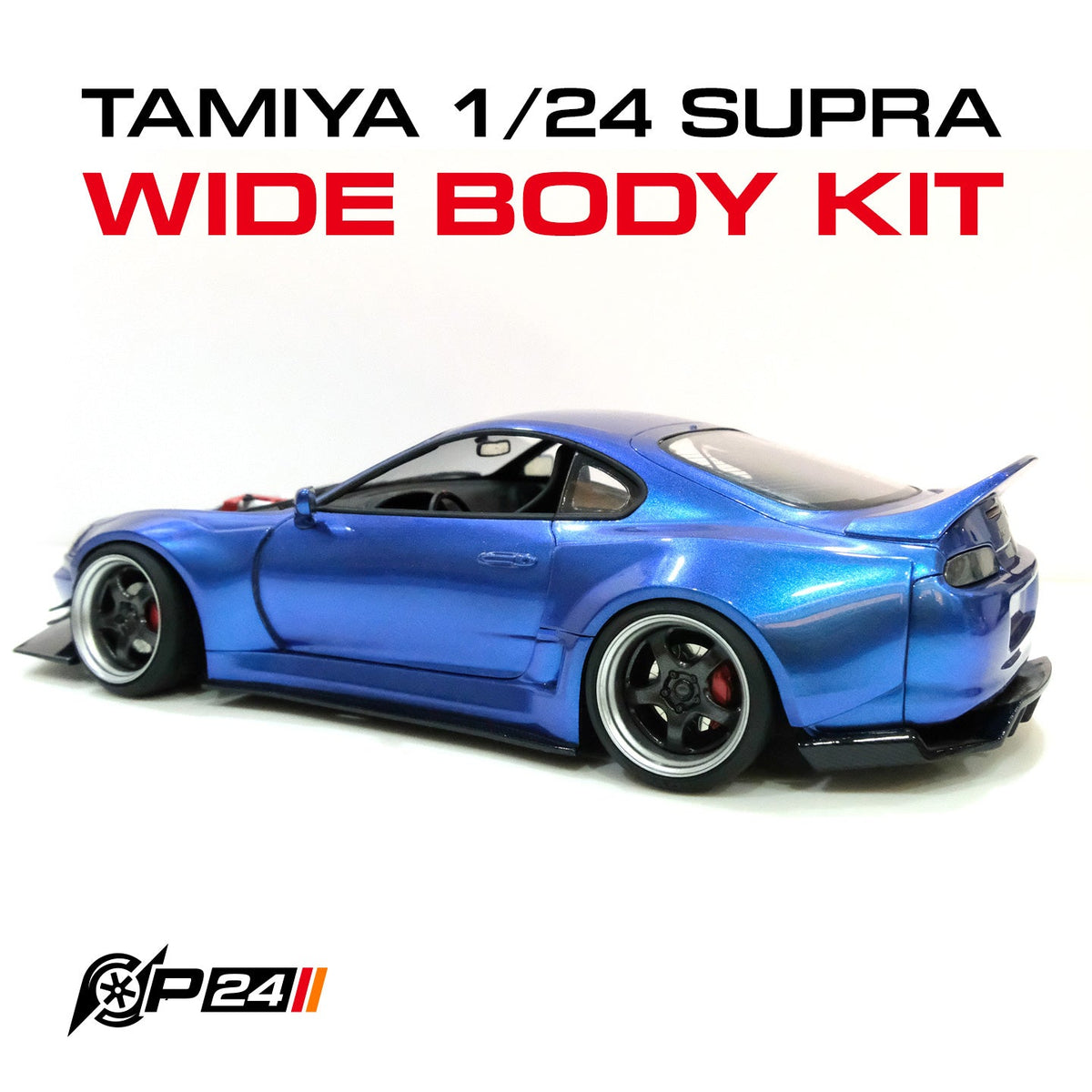 Tamiya 1/24 Toyota Supra MKIV CUSTOM WIDE BODY KIT - Texas3DCustoms