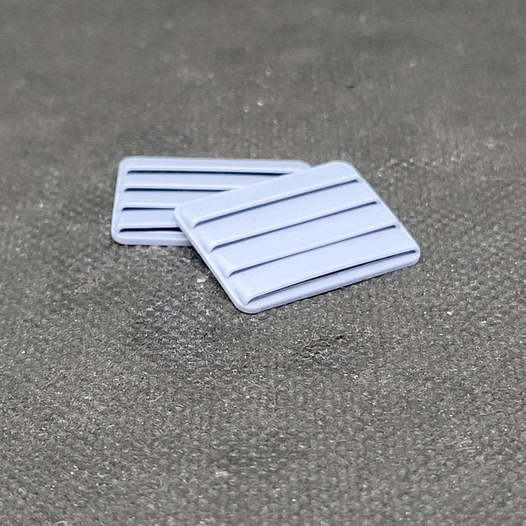 Van Side window Louvers - Texas3DCustoms
